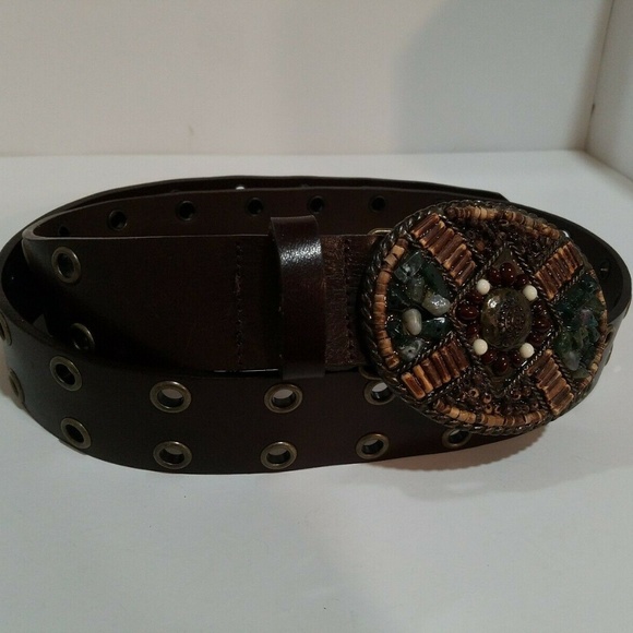 CAbi | Accessories | Cabi Dark Chocolate Brown Leather Belt | Poshmark